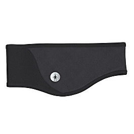 Active Fleece Wind Headband col. Black | Smartwool®