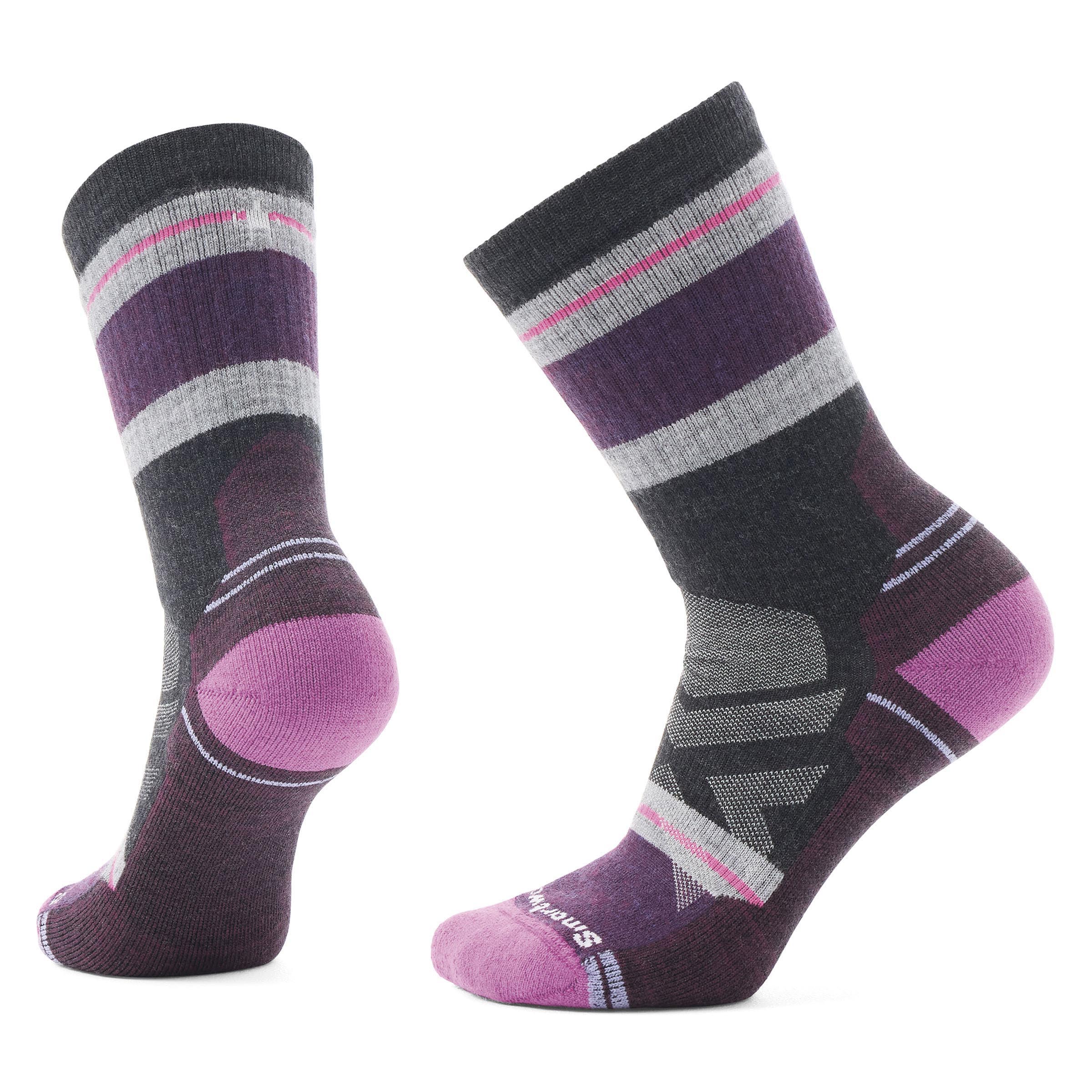 Women s Hike Targeted Cushion Crew Socks col. Blue Smartwool